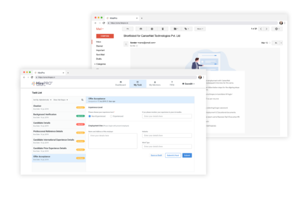 College Hiring Workflows - HirePro