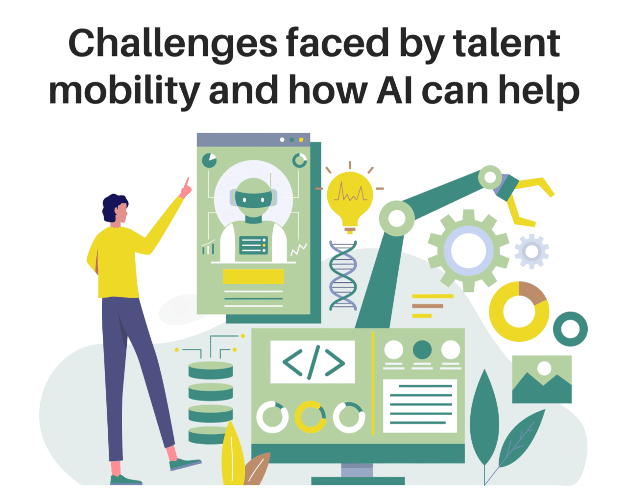 Challenges faced by talent mobility and how AI can help - HirePro
