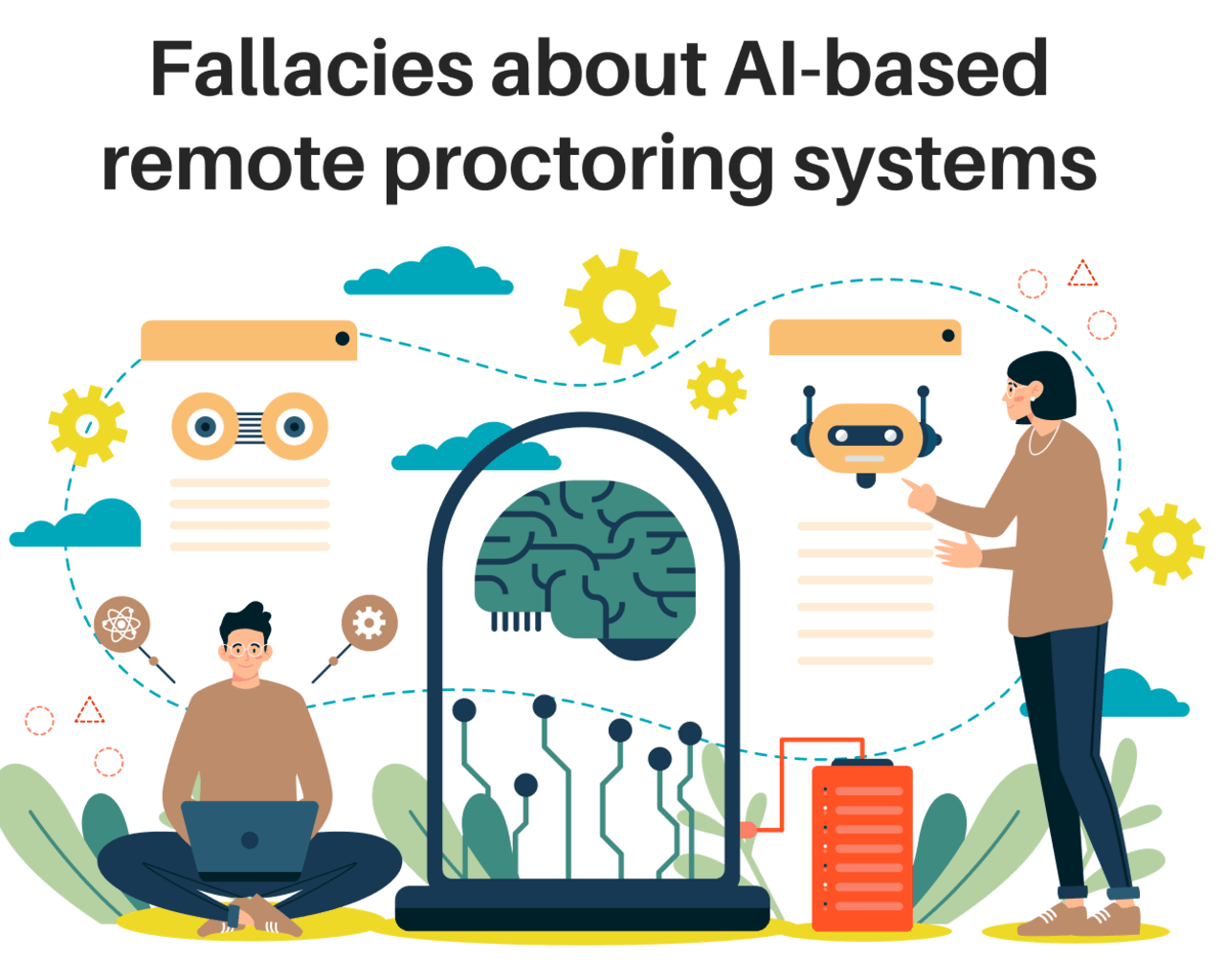 Stop falling for these 3 myths on AI-proctoring systems - HirePro