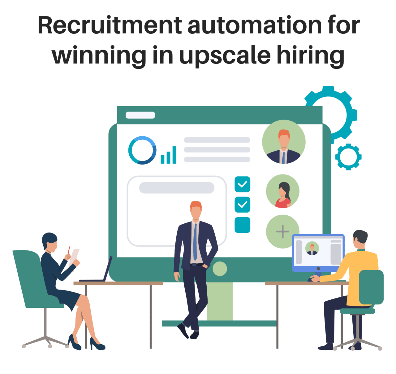 Recruitment automation for winning in upscale hiring - HirePro